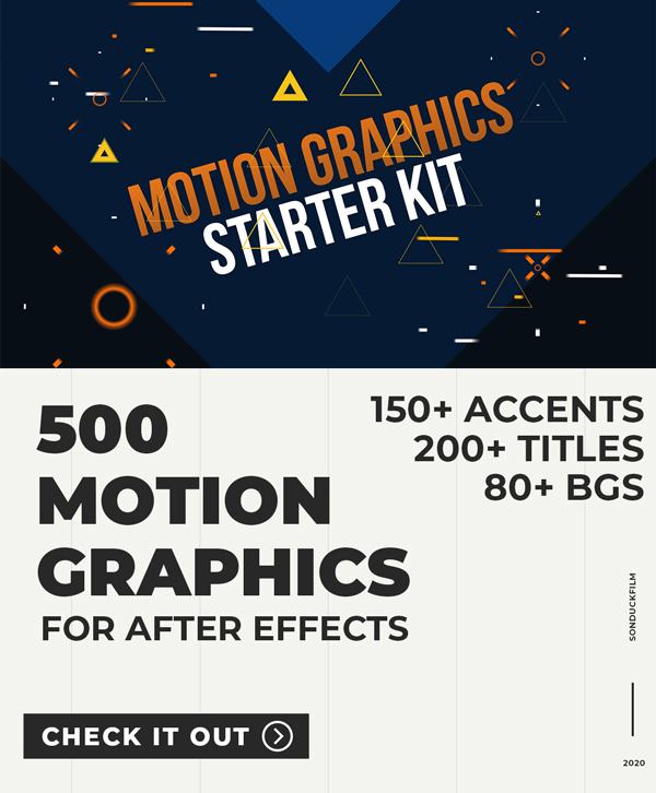 5 Amazing Effects For Motion Graphics in After Effects – SonduckFilm