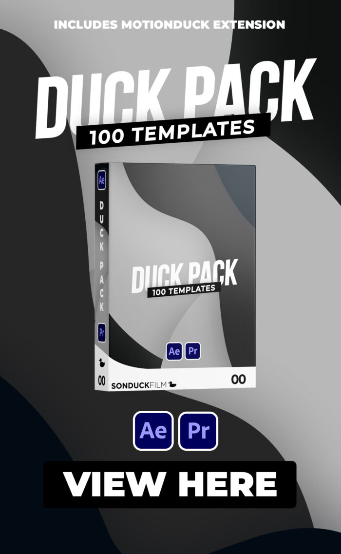 Duck Pack | 100 Free AE & PR Templates – SonduckFilm