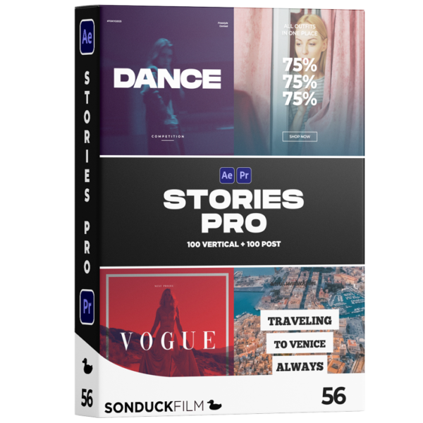Stories Pro Pack | 200 Templates | After Effects & Premiere Pro ...