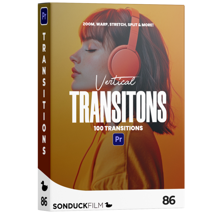 Vertical Transitions | 100 Transitions | Premiere Pro – SonduckFilm